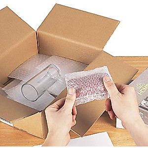 EPHECH 20PCS Self-Seal Bubble Out Bag Pouches, 12" x 16" Clear Bubble Cushioning Wrap Bag, Double Wall Shockproof Bubble Pouches Bag Protective Storage Bag for Moving, Shipping, Packing and Storage