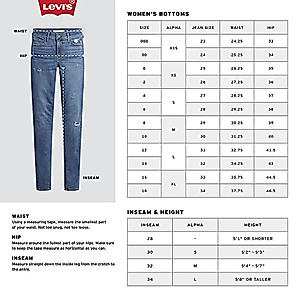 Levi's Women's 314 Shaping Straight Jeans, Darkest Sky - Dark Indigo, 32