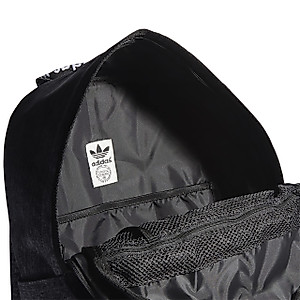 adidas Originals Trefoil Pocket Backpack, Black, One Size