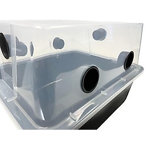 Myco Labs Grower's Select Mushroom Monotub Fruiting Chamber with Filter Disks and Liner