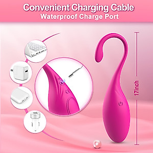 Adult Sex Toys for Women Couples - App Control Wearable Panty Vibrator with 9 Vibrations, G spot Clitoral Stimulator Couple Vibrators, Rose Sex Stimulator for Women Pleasure, Adult Sex Toys