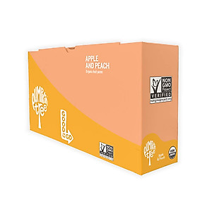 Peter Rabbit Organics, Apple & Peach, 4oz. Pouches (Pack of 10)