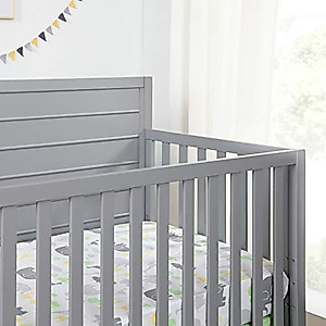 Carter's by DaVinci Morgan 4-in-1 Convertible Crib in Grey, Greenguard Gold Certified