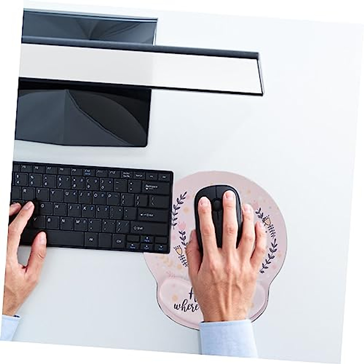 Pad with Wrist Rest 1pc Silicone Wrist Pad Wrist Rest Pad Gaming Mat Computer Mouse Pad Gel Mouse Pad Wrist Mouse Pad Mouse Base Wrist Rest Mouse Pad Koala Pattern Mouse Pad