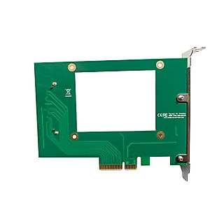 DiLiVing PCIe to NVMe U.2 Adapter, PCIe 4X to SFF-8639 Interface for 2.5" NVMe SSD(PEX4SFF8639)