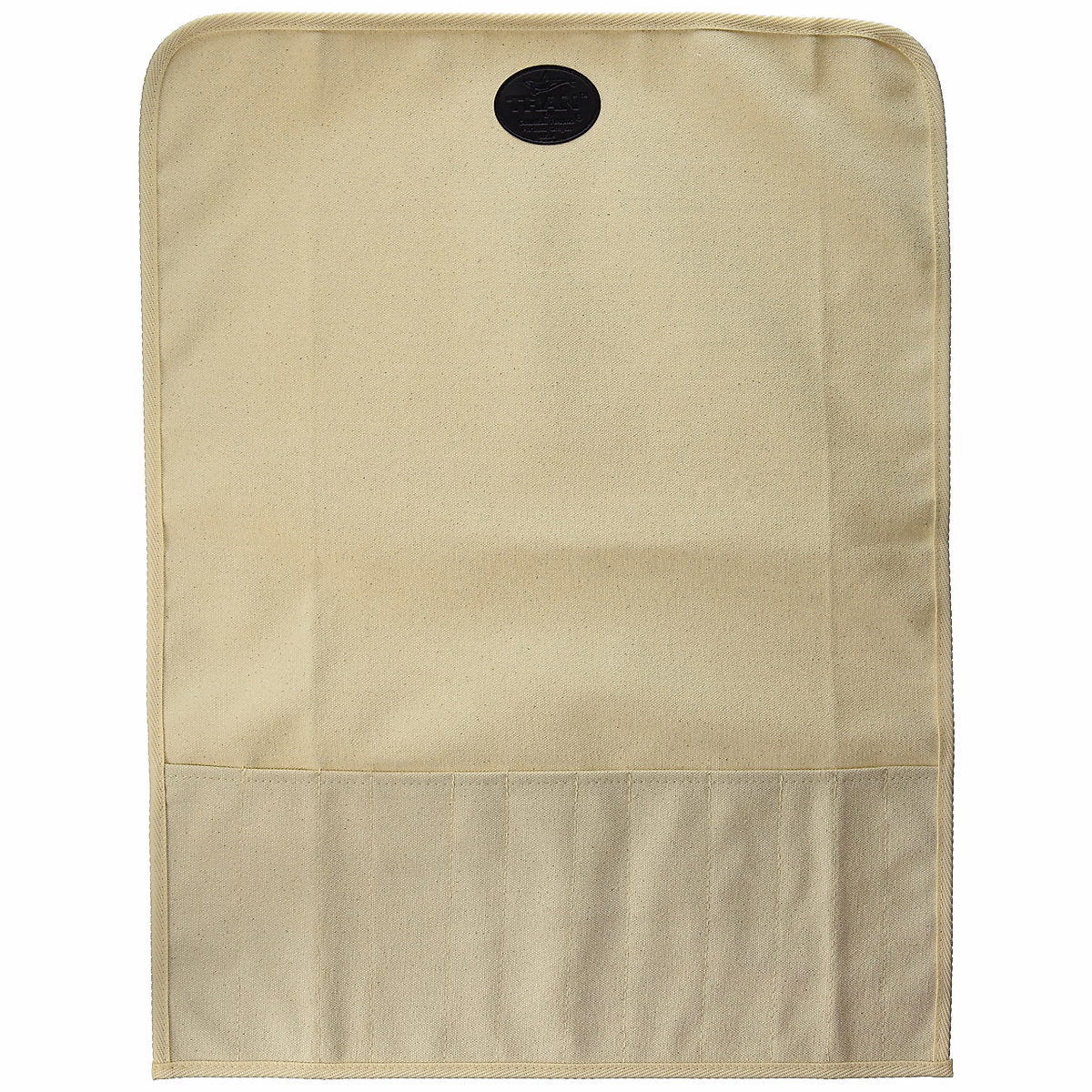 TRAN Natural Canvas Artist Paint Brush Roll Up