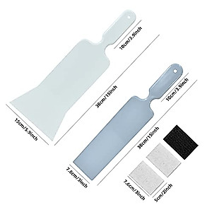 REEVAA Window Tint Tools Bulldozer Squeegee Scrubber Paddle Squeegee Car Windshield Back Window Tint Film Tool Window Tint Squeegee with Long Handle for Car Back Flat Glass Tinting Cleaning Squeegee