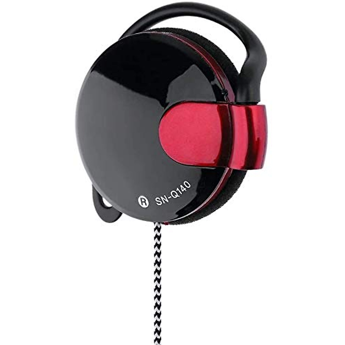 Raxinbang Headset Computer Universal Earphones with Earphones, Running Sports Music Bass Bass Earphones, 3.5mm Wired Gaming Earphones, Earmuffs Music Earphones