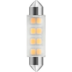 Emery Allen EA-Fest-1.0W-309F RoHS Compliant Dimmable Festoon Base LED Light Bulb, AOLP Lighting Award, 12V-1Watt (5W Equivalent) 100 Lumens, 3000K, 1 Pcs