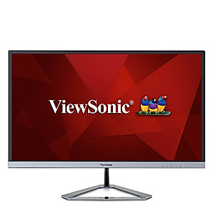 ViewSonic VX2276-SMHD 22 Inch 1080p Frameless Widescreen IPS Monitor with HDMI and DisplayPort (Renewed)