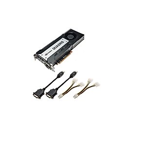 PNY Technologies Quadro K6000 12 GB DVI x2 DP VCQK6000-PB