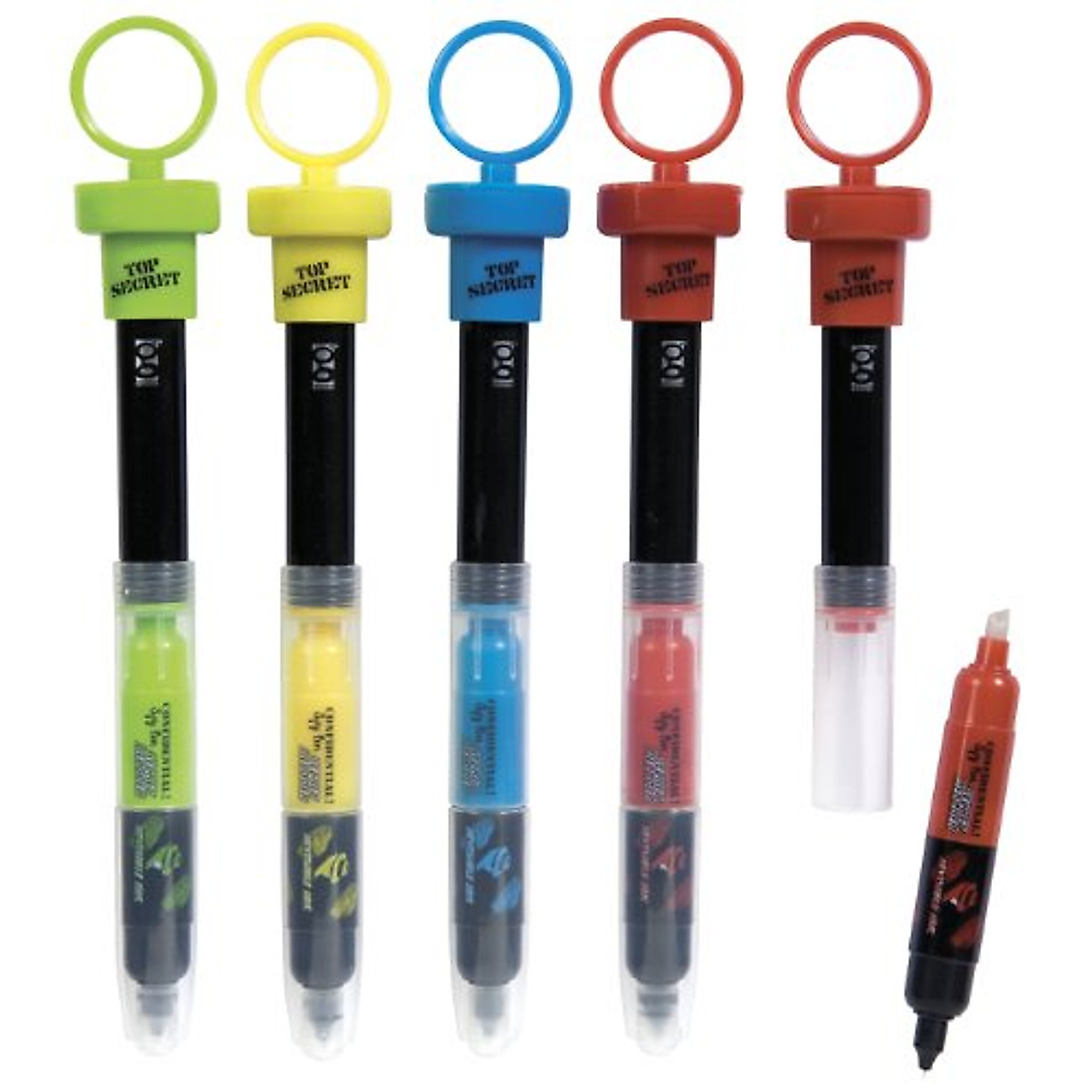 Raymond Geddes 5-in-1 Assorted Invisible Ink Pen (Set of 12)