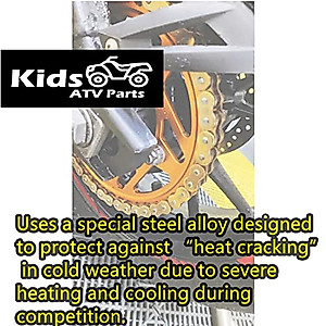 #420 Chain for 50cc 70cc 90cc 110cc 125cc Motorcycle Dirt Pit Bike ATV Quad Go Kart 4 wheeler Honda XR50 CRF50 Yamaha Kawasaki Suzuki