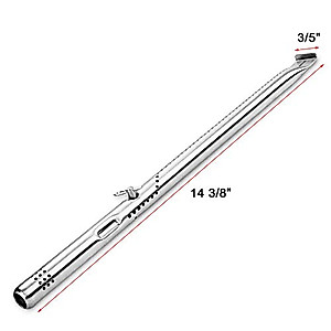 Uniflasy Grill Part Kit for Charbroil Advantage Series 4 Burner 463432215 466433016 469432215 463433016 Cooking Grate Griddle Heat Plate Tent Shield Grill Burner Pipe Adjustable Crossover