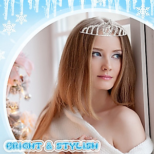 32 Pack Girls Crystal Tiara Crown Rhinestone Princess Crown Queen Crown Women Toddler Kids Crown Tiara Headband for Birthday Parties Wedding Prom Bridal Pageant