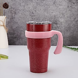 4 Pieces of 30oz Tumbler Handle in, Mug Grip Cup Holder, 30oz Ice Tyrant Cup Handle, Suitable for Snowman Tumbler, RTic (Old Version), Sic, Ozark Trail, Glacier, 30 Oz Cup Holder