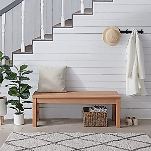 ACUEL Garden Bench, Poly Lumber Outdoor Bench Weatherproof, 2-Person Patio Benches for Outdoor, Rot-Proof Fade Proof