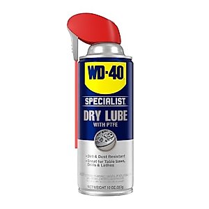 WD-40 Specialist Dry Lube with SMART STRAW SPRAYS 2 WAYS, 10 OZ