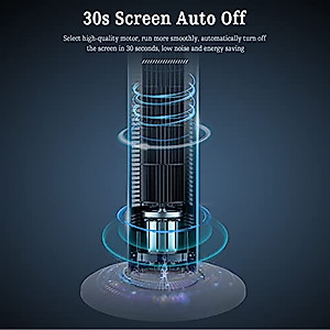 CHRUN 36''Oscillating Tower Fan, Remote Control, Quiet Stand Up Fan, 3 Speed, 3 Modes,15-Hour Timer, LED Display, 70° Oscillating Wider Air Coverage Tower Fan for Cooling Bedroom Home Office (White)
