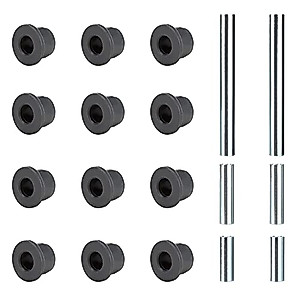 10L0L Front Lower Spring A-Arm Bushing Sleeves Kit for Club Car Precedent 2004-up Golf Cart, Replace OEM 102289901 1029562-01 1022874011 102288101 102287701 1102287601