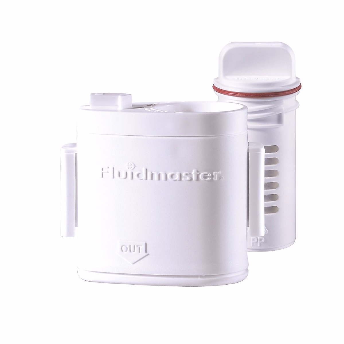 Fluidmaster 8300 Flush 'n Sparkle Automatic Toilet Bowl Cleaning System with Bleach Cartridge