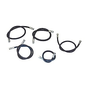 Professional Parts Warehouse - Western MVP Plus Hose Kit - Fleet Flex - Aftermarket. Contains: (1) Each 1/4" x 18", 1/4" x 36", 1/4" x 42", 3/8" x 38", 3/8" x 45" Hoses with FJIC Ends.
