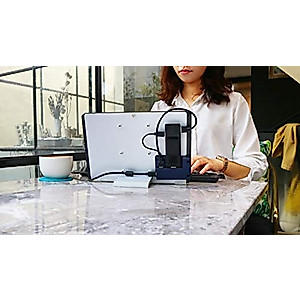 GeChic 1102E 11.6 inch FHD 1080p Portable Monitor with HDMI & VGA Video inputs, USB Powered, Plug&Play, Ultralight and Slim, Built-in Speakers, Rear Docking Expansion Port