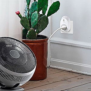 Kasa Smart WiFi Plug w/Energy Monitoring by TP-Link - Reliable WiFi Connection, No Hub Required, Works with Alexa Echo & Google Assistant (HS110),White