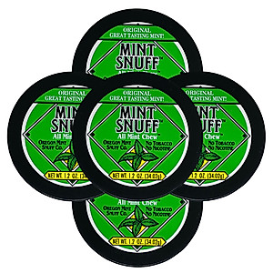 Oregon Mint Snuff Co. - Mint (5 Cans) - Includes DC Skin Can Cover (Come & Take It MB)