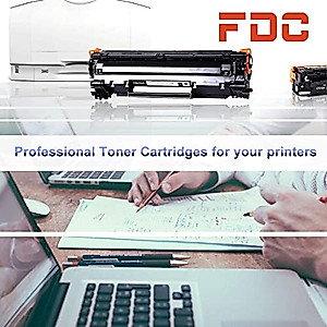 FDC Printer Toner CB436A 36A Toner Cartridge Compatible for HP Laserjet M1522n M1522nf MFP P1505 P1505n M1120 M1120n Printers Ink 2,000 Pages(1-Pack )