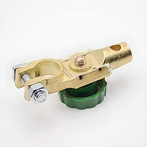 Top Post Battery Quick Disconnect Switch, Power Master Shut Off Cut Off Switch, Battery Isolator Switch for 12V or 24V Boat, Car, Truck, RV, Camper, Tractor, Marine, Vehicles (1)