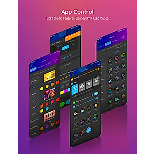 Govee 65.6ft RGBIC LED Strip Lights for Bedroom, Smart LED Strip Lights Alexa Compatible, DIY Multiple Colors on One Line, Color Changing LED Lights Music Sync, Festival Decoration, 2 Rolls of 32.8ft