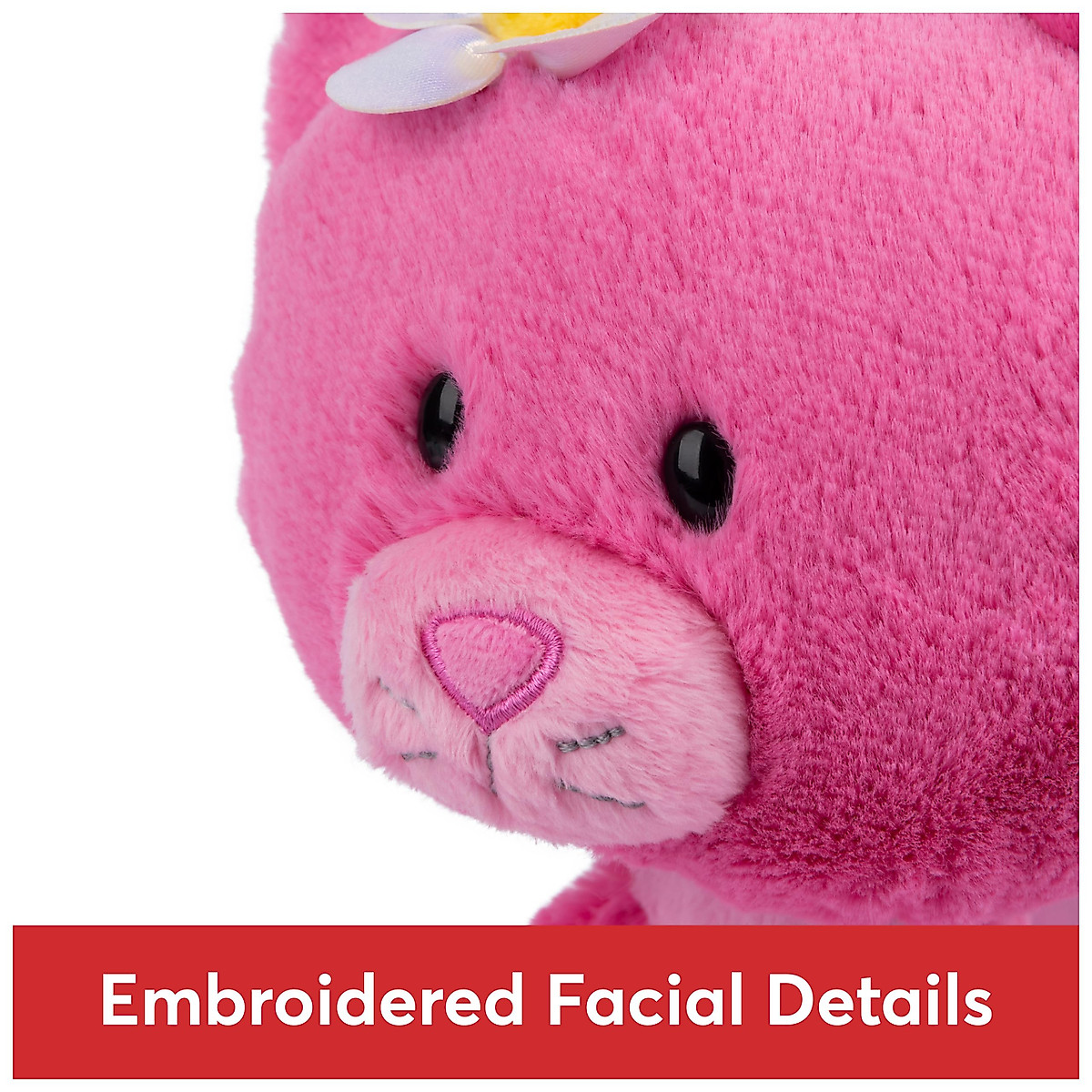 GUND Take Along Friends, Maeve Rose Fairy Cat Plush Toy, Cat Stuffed Animal for Ages 1 and Up, Pink, 15”