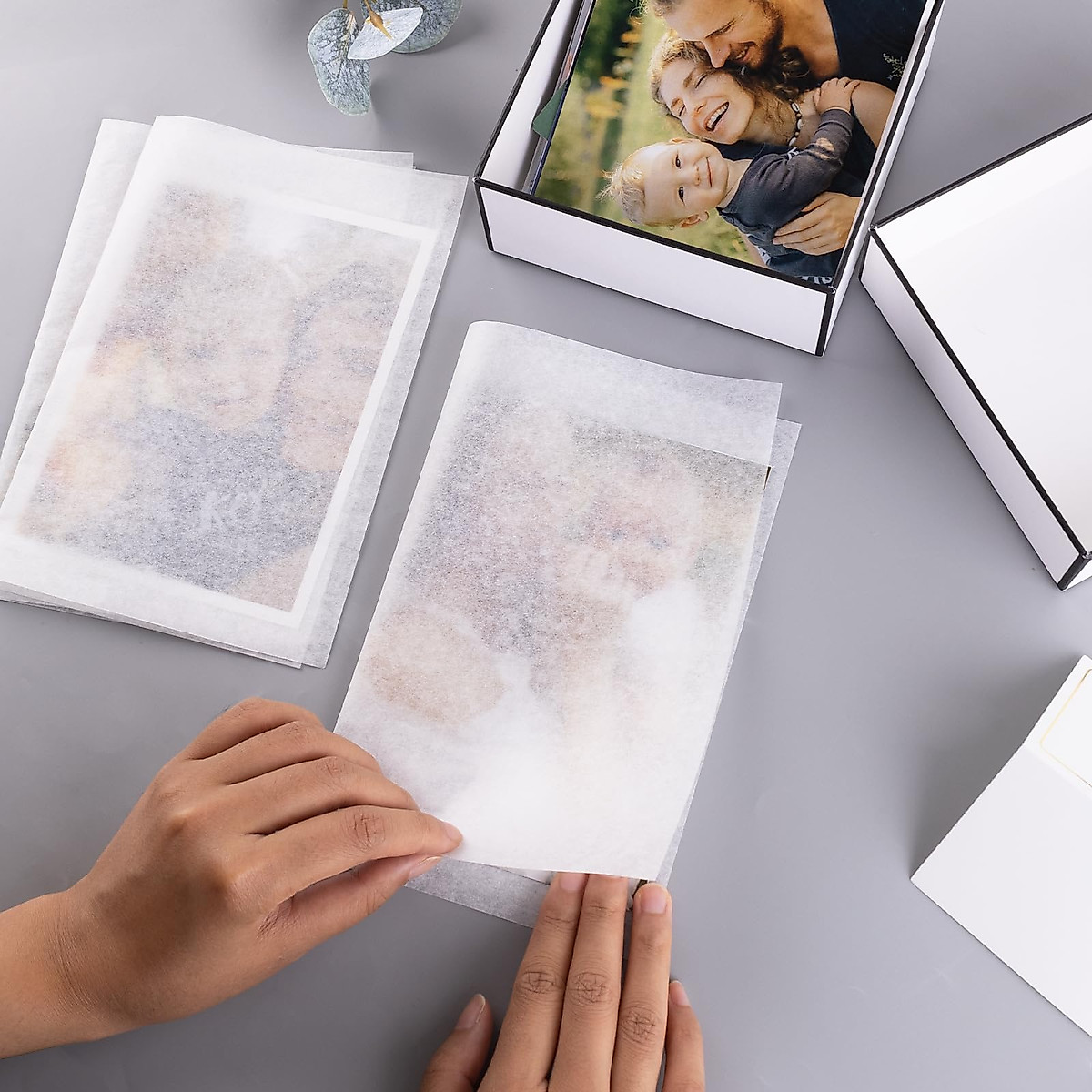 Lineco, Acid-Free Unbuffered Interleaving Tissue Paper for Storage, 30 x 40 Inches, Protect and Separate Prints, Documents, Letters, Newspaper (Pack of 12)