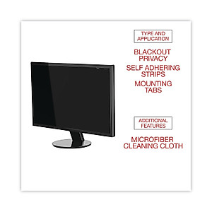 Innovera BLF23W9 Blackout Privacy Filter for 23-Inch Widescreen LCD 16:9 Aspect Ratio