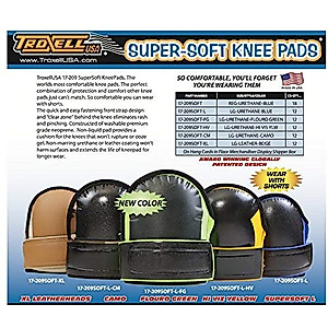 TROXELL USA - SuperSoft Knee Pads (Large Size/Bagged in Pairs)