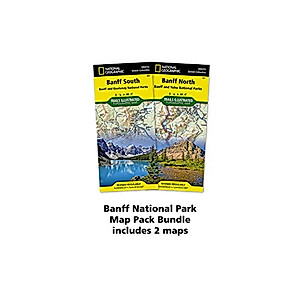Banff National Park [Map Pack Bundle] (National Geographic Trails Illustrated Map)