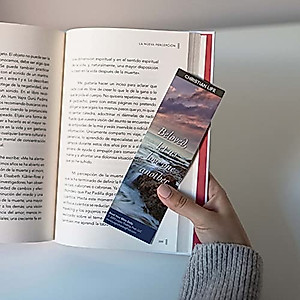 Christian Bookmark with Bible Verse, Pack of 25, Christian Life Themed, Beloved, Let Us Love One Another, 1 John 4:7-8