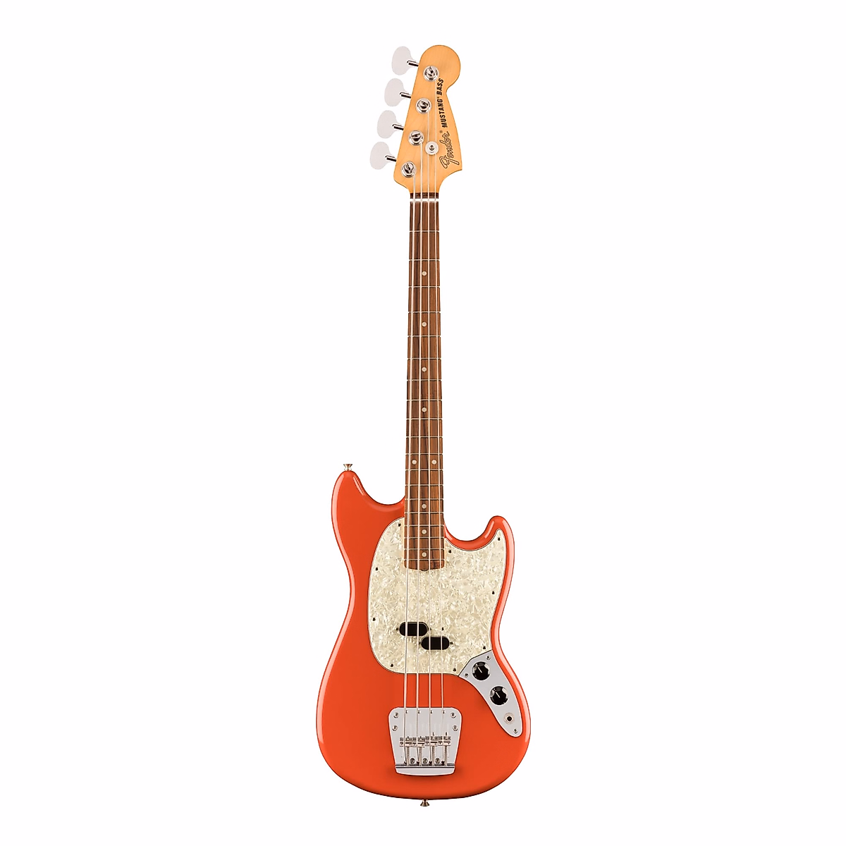 Fender Vintera 60s Mustang Bass, Fiesta Red, Pau Ferro Fingerboard