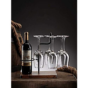 NILICAN Red Wine Stemware Racks Kitchen Bar Table Decoration Metal Drying Rack Wine Glass Holder Cutlery Storage Rack