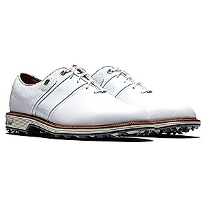 FootJoy Men's Premiere Series-Packard Golf Shoe, White/White, 9.5