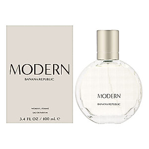 BANANA REPUBLIC Modern Women Eau de Parfum Spray for Women, 3.4 Ounces, Clear