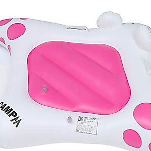 Toxz Floating Inflatable Circle for Kids, Armrest Design Inflatable Fish,Durable Environment Protection PVC(Ship from US!)