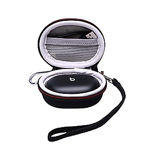 LTGEM Hard Storage Earbud Case for Beats Studio Buds True Wireless Noise Cancelling Earbuds or Sony WF-1000XM4 Industry Leading Noise Canceling Truly Wireless Earbud Headphones - Black