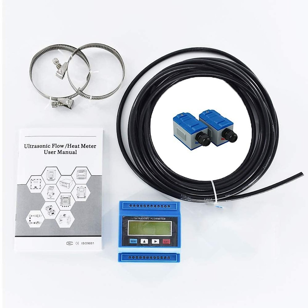 Ultrasonic Flowmeter Module Flow Meter TUF-2000M with TM-1 Transducer for Pipe Diameter DN50 to 700mm