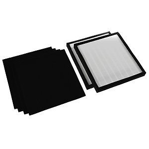 HQRP Filter Kit Replacement for Oreck WK01234QPC, Opti Max 94 AIR94 Compatible with Oreck Airvantage WK10002QPC, WK10002, WK10004, Airvantage Plus Pet WK10052QPC WK10052 Air Purifiers