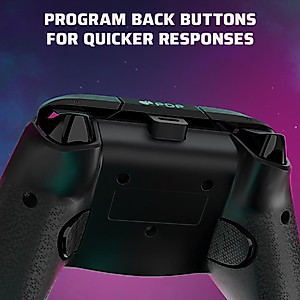 PDP Space Dust Bundle Pack: Rematch Glow Advanced Wired Controller & AIRLITE Glow Wired Headset for Xbox Series X|S, Xbox One, & Windows 10/11 PC, Licensed for Xbox