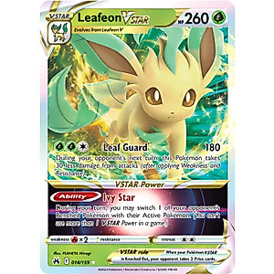 Pokemon - Leafeon VSTAR 014/159 - Crown Zenith - Ultra Rare Card