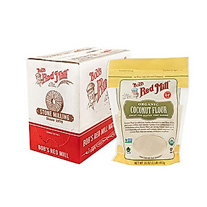 Bob's Red Mill Organic Coconut Flour, 16-ounce (Pack of 4)