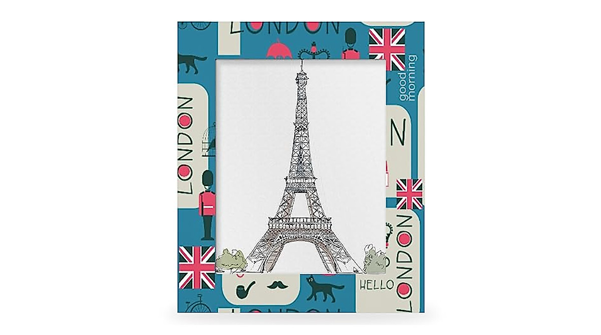 Yzrwebo 5x7 London Phone Booth Picture Frame